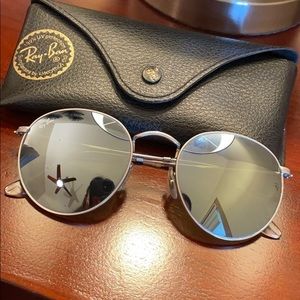 Rayban Round Metal 50mm Silver Mirror Ray Ban Round Metal,, 50% OFF